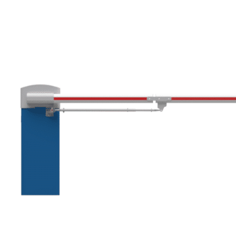 LBA 63 PK - Barrière levante avec lisse articulée jusqu'à 3,8 m